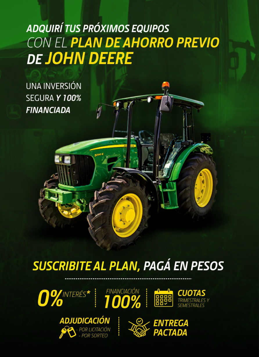 Plan de Ahorro Previo 2023 | CONCI | JOHN DEERE